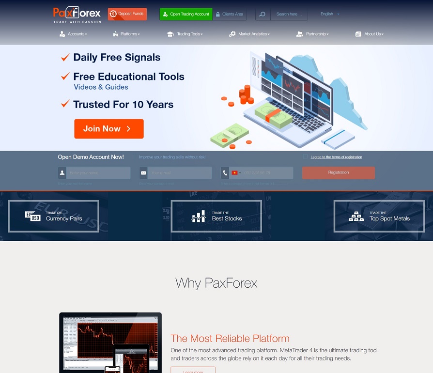 PaxForex Broker: Reviews and Specifications - Forex Brokers Portal